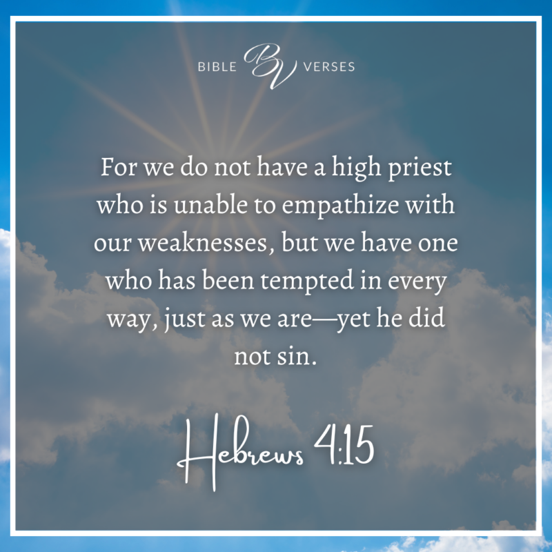 Bible Verses about Resisting Temptation