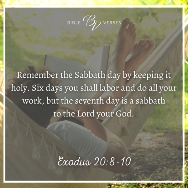 15 Bible Verses About Rest