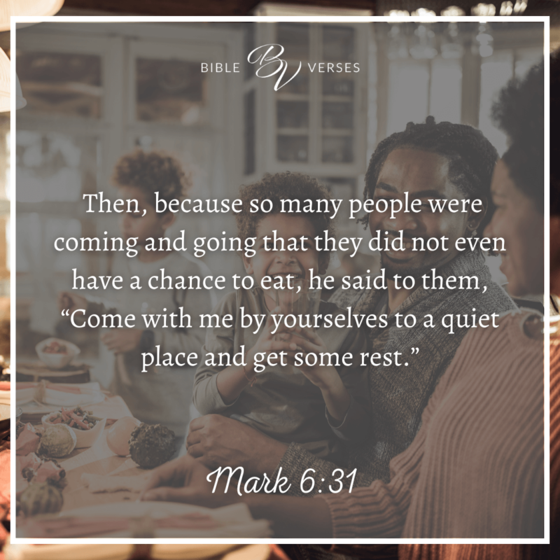 15 Bible Verses About Rest